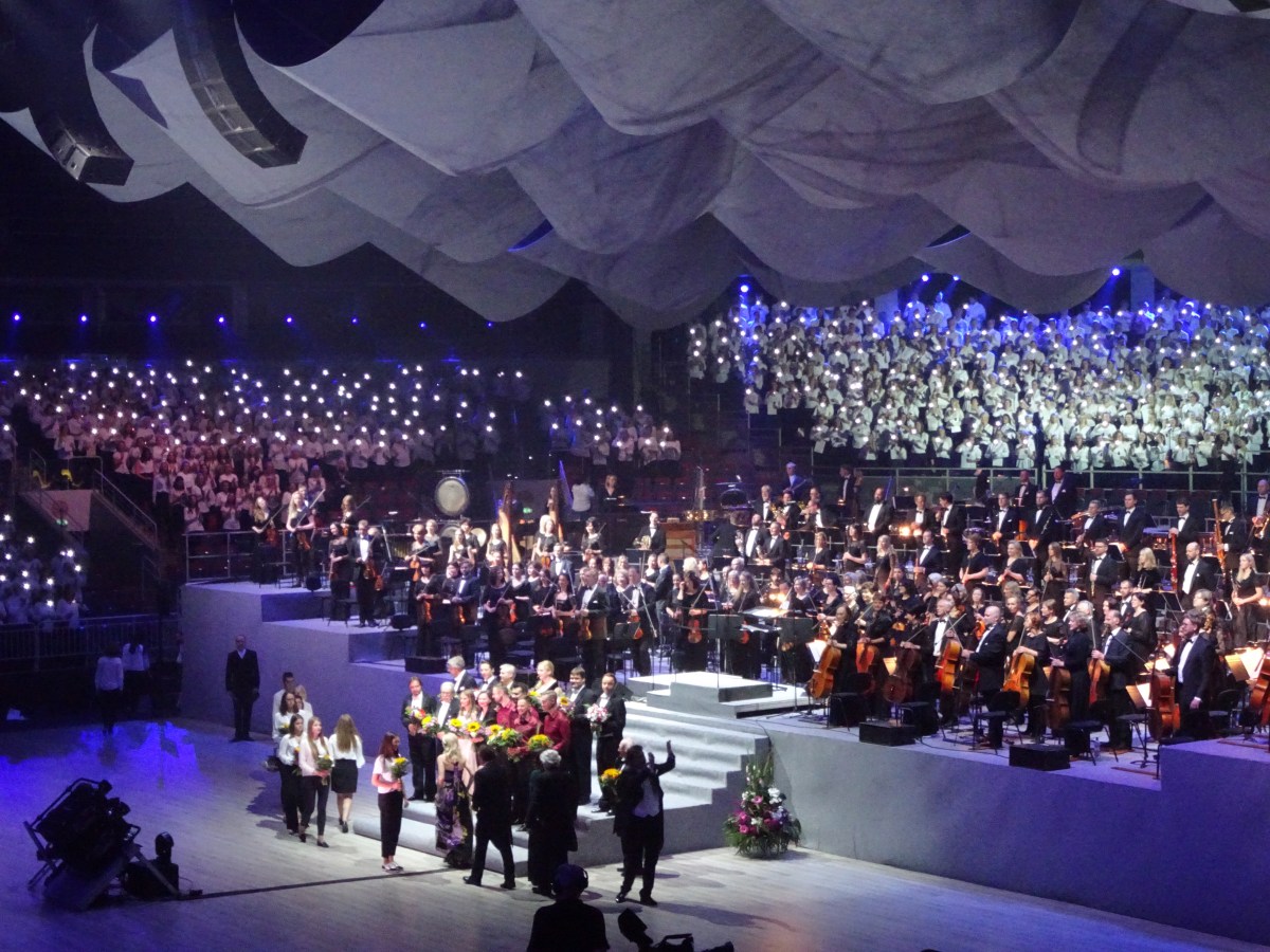 Latviešu vokālsimfoniskās mūzikas koncerts – Arena Riga 05.07.2018 ...